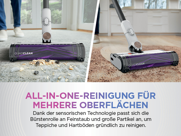 Detect Pro Akku-Staubsauger | Bodendüse Stauberkennung – Shark DE